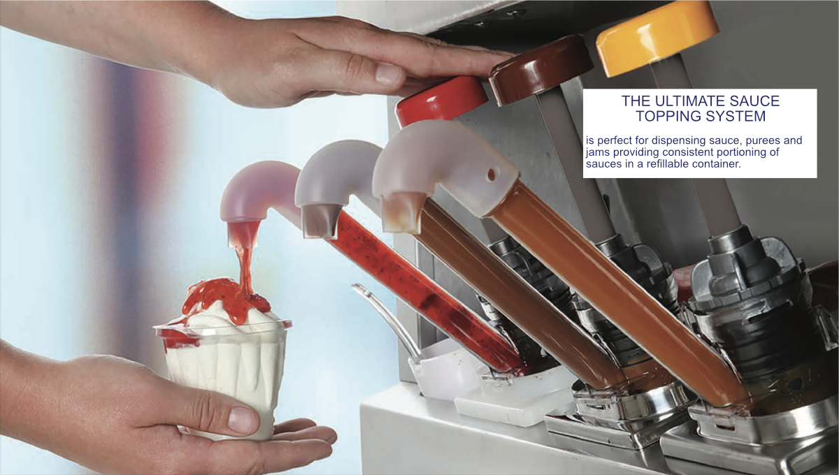 Countertop Portion Controlled Sauce Dispenser
